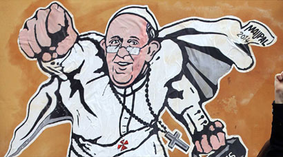 Move over Superman, it’s time for ‘Superpope’ | Picture Gallery Others ...