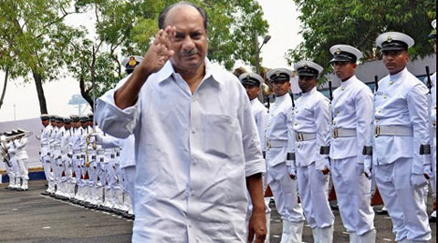 Admiral DK Joshi was disturbed, requested me to accept resignation: AK ...