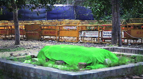 Jor Bagh dargah sees some pushing and shoving on Independence day ...