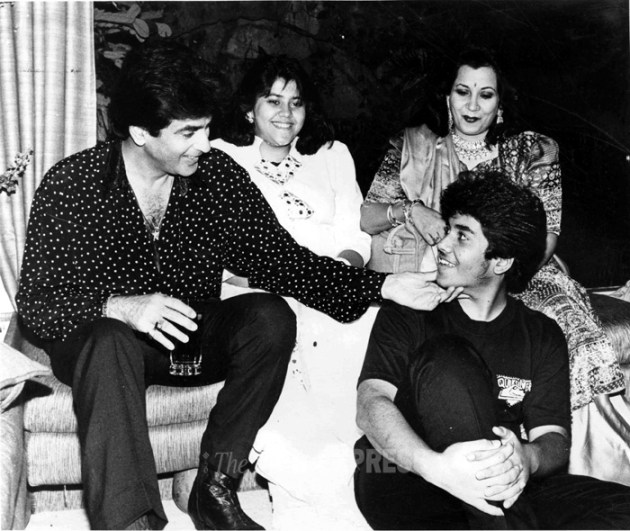 Jeetendra’s birthday dinner with his sister and daughter Ekta Kapoor ...