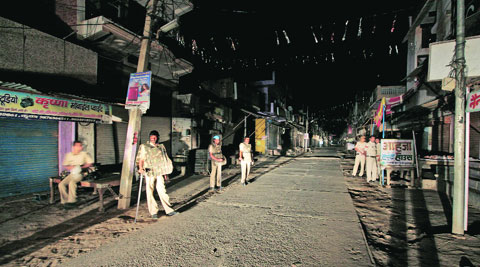 Curfew imposed in Mewat town as tension simmers; flag march held ...
