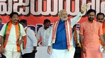 Narendra Modi hurls ‘bloodied hand’ barb at Congress | Political Pulse ...
