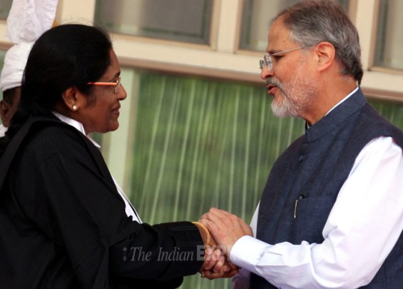Justice Rohini sworn in as Delhi High Court’s Chief Justice | Picture ...