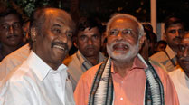 Narendra Modi meets Rajinikanth, Tamil superstar calls it a courtesy ...