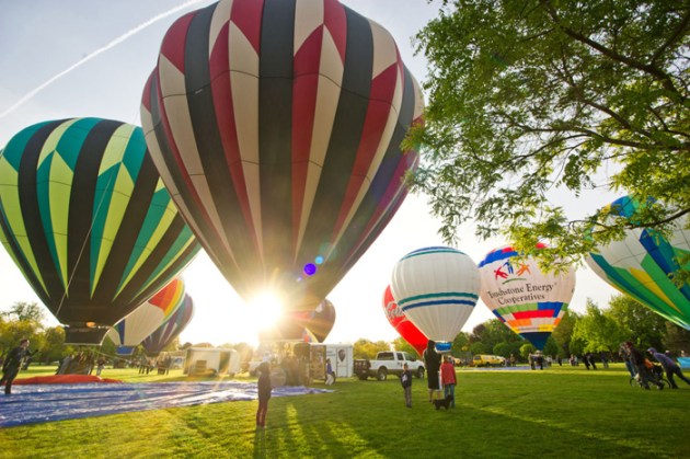Bright and high! 40th Annual Balloon Stampede begins in Walla Walla ...