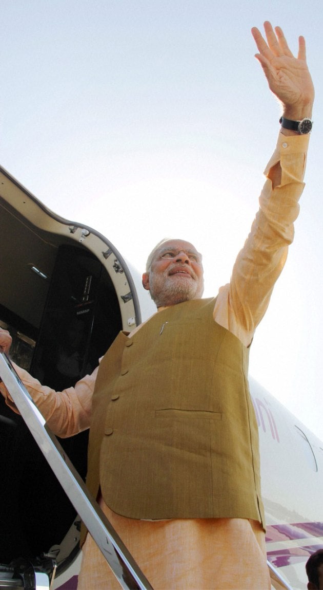 Narendra Modi in Delhi four days ahead of swearing-in ceremony ...