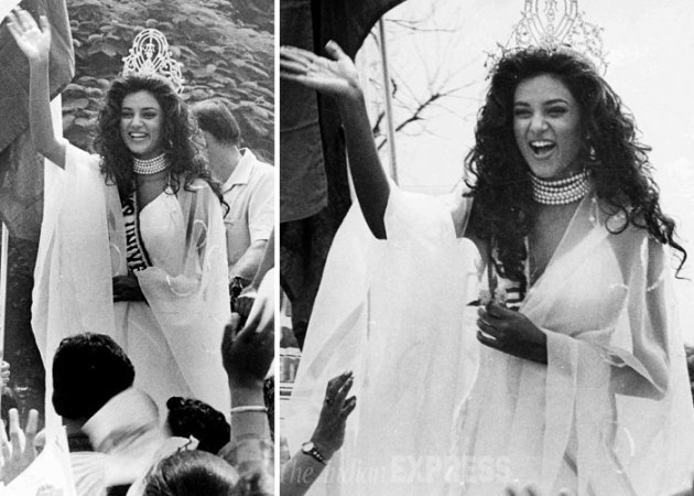 Flashback When Sushmita Sen Was Crowned Miss Universe 20 Years Ago