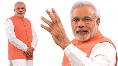 BJP gears up for ‘PM’, Narendra Modi poses for office | Picture Gallery ...
