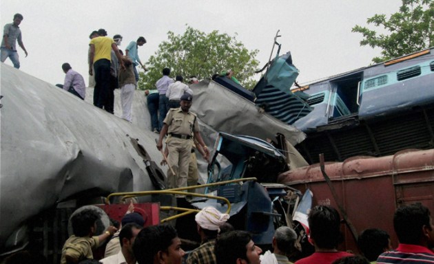 Death toll rises to 40, over 100 injured in UP train accident | Picture ...
