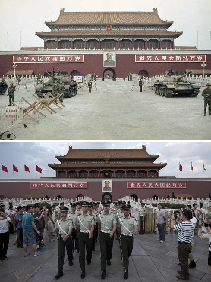 Tiananmen Square in 1989 and now | Picture Gallery Others News, The ...