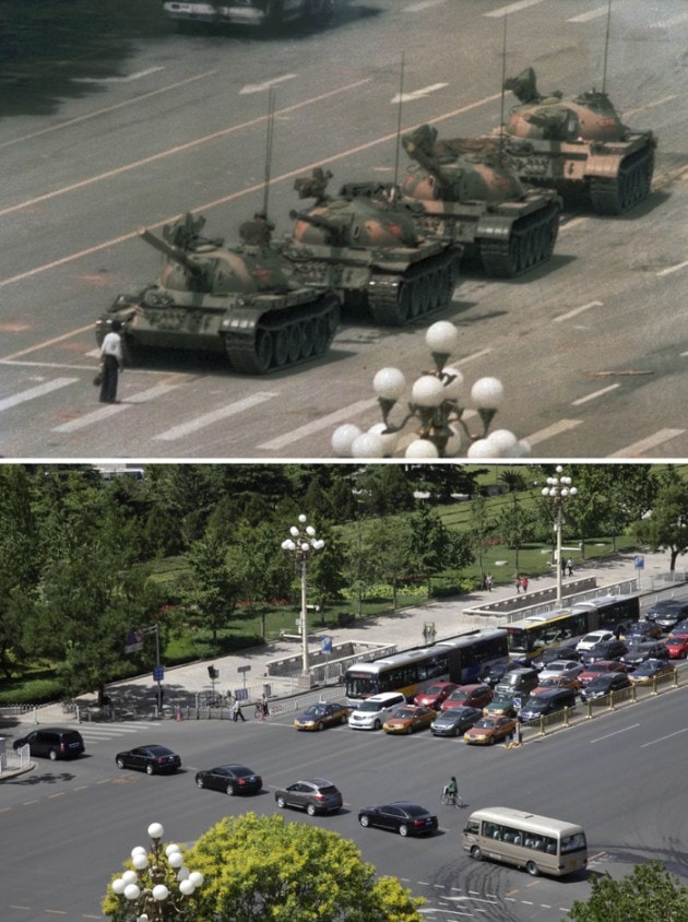Tiananmen Square in 1989 and now | Picture Gallery Others News - The ...