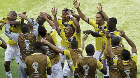 FIFA World Cup: Colombia celebrate return with 3-0 win | Football News ...