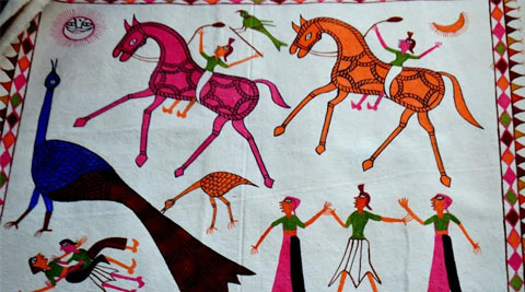 Pithora art depicts different hues of tribal life | Lifestyle News ...
