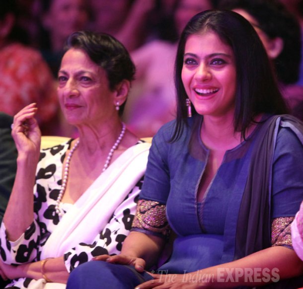 Mother-daughter duo Kajol, Tanuja support cancer awareness ...