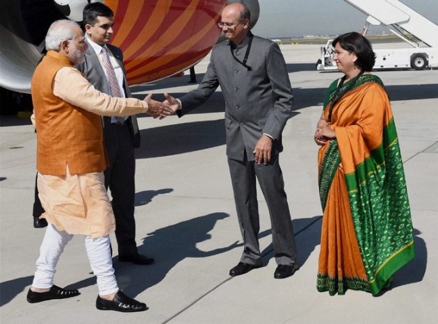 Prime Minister Narendra Modi returns home after BRICS Summit | Picture ...