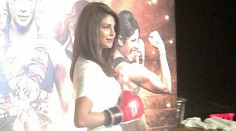 Priyanka Chopra unveils ‘Mary Kom’ trailer | Bollywood News - The ...