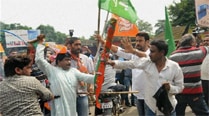 Waving black flags at Union Minister,JMM’s futile attempt: BJP | India ...