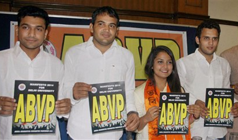 BJP president congratulates ABVP on its victory in DUSU polls | India ...