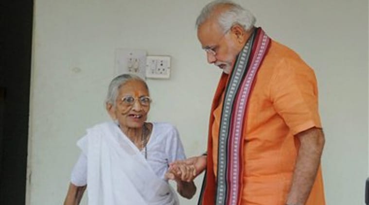 PM Narendra Modi turns 64; meets mother to seek blessings | India News ...