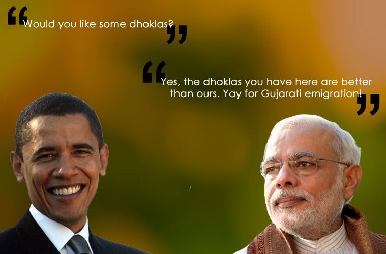 Express LOL: Things that Modi and Obama will say to each other | India ...
