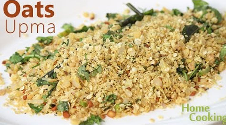 Express recipe: How to make Oats Upma | Food-wine News - The Indian Express
