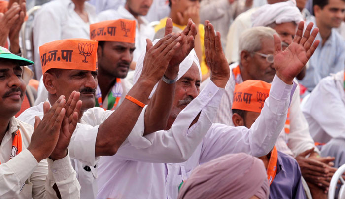 Prime Minister Narendra Modi addresses election rally in Haryana ...