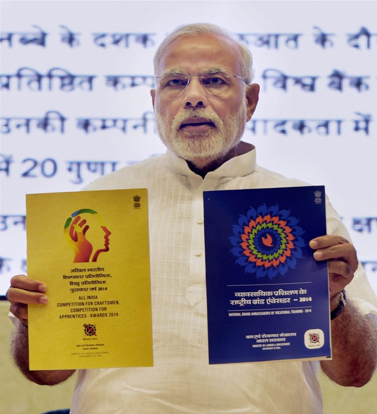 Narendra Modi launches new labour reforms