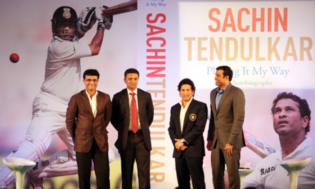 Sachin Tendulkar unveils autobiography ‘Playing it My Way’ | Sports ...