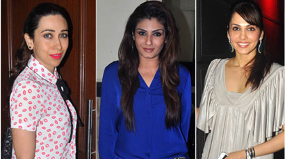BTown Streetwatch: Karisma, Raveena, Isha | Entertainment Gallery News ...