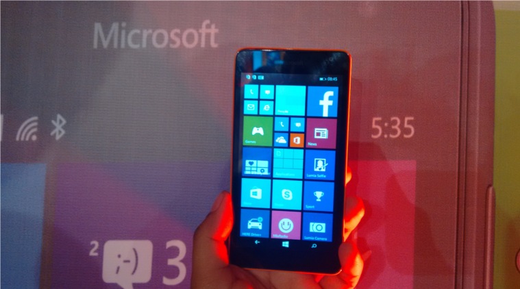Microsoft Lumia 535 launched at Rs 9,199, to be available from tomorrow ...