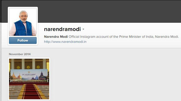PM Narendra Modi joins Instagram; posts first picture from Myanmar ...