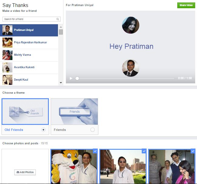 Facebook brings in video cards to thank friends | Life-style News - The ...