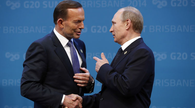 Australian PM Tony Abbott’s ‘shirtfront’ statement gets new meaning ...