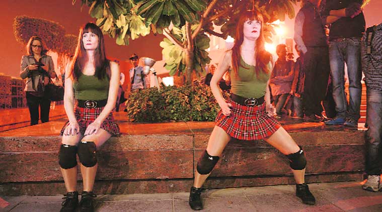 Games Women Play: Two performers bring alive a video game character ...