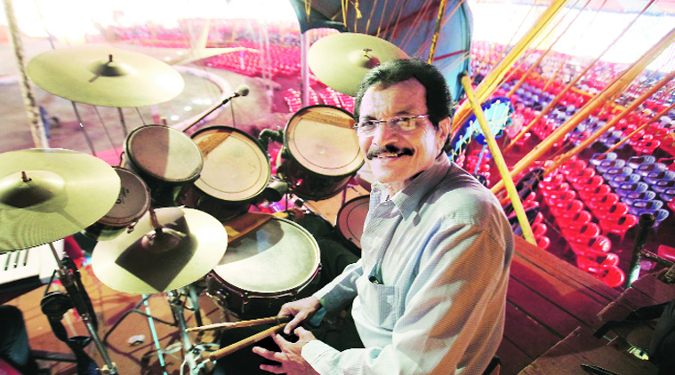 Born in a circus 56 years back, musician returns as a drummer after 16 ...