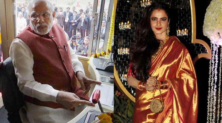 Narendra Modi and Rekha named India’s hottest vegetarians by PETA ...