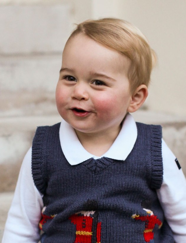 Royal cutie: Prince George turns Little Soldier in Christmas photos ...