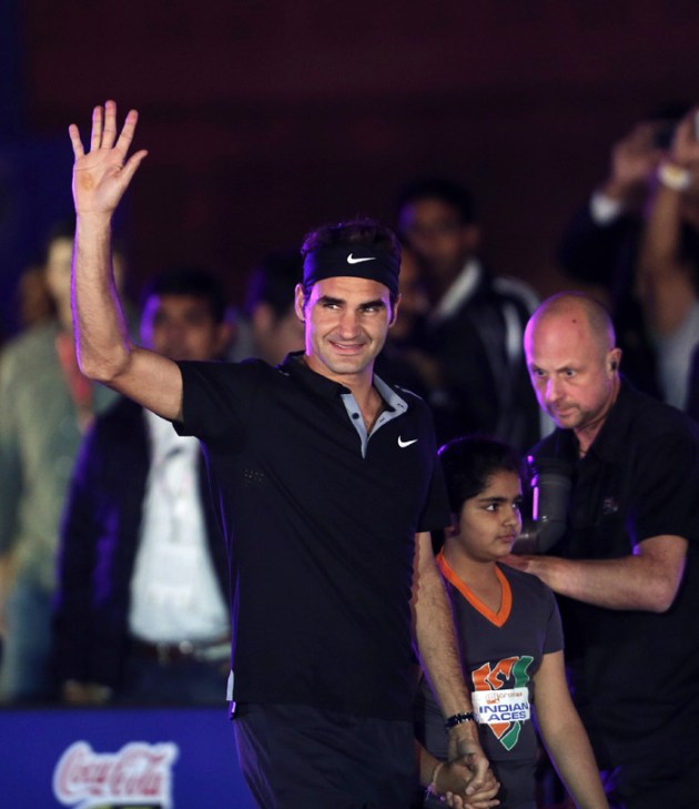 Roger Federer enthralls New Delhi on India debut | Sports Gallery News ...