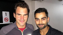When Virat Kohli Met Roger Federer Cricket News The Indian Express
