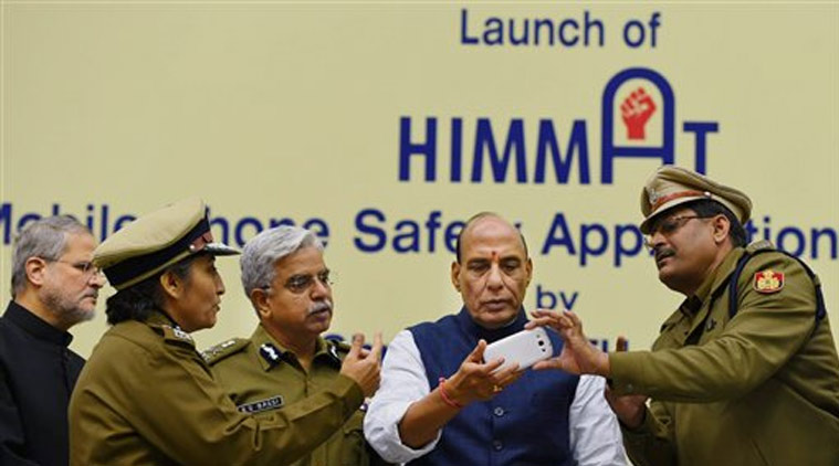Rajnath Singh launches women safety mobile app ‘Himmat’ | Cities News ...