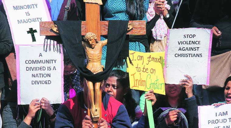 Who is attacking churches, ask marching Christians | Delhi News - The ...
