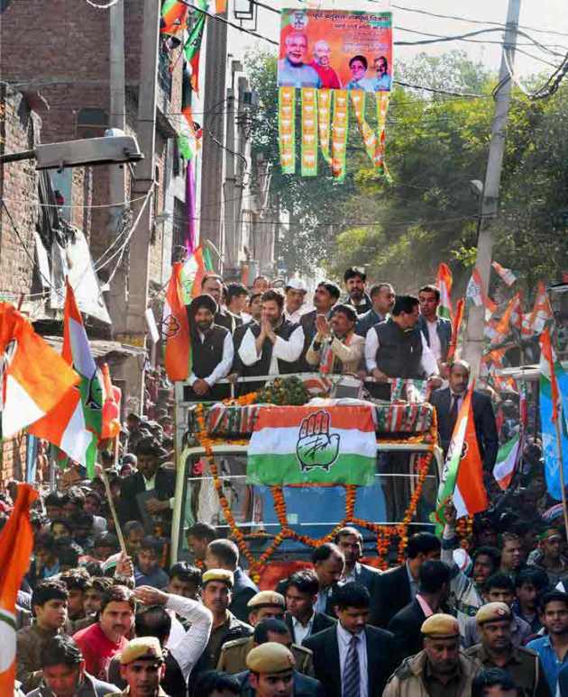 The last leg: BJP, AAP and Congress reach the end of rally race ...