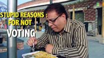 Watch video: Stupid reasons for not voting