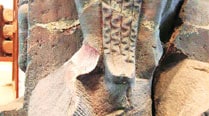 Ancient Yaksha statue’s foot found damaged | India News - The Indian ...