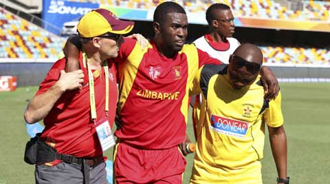 Zimbabwe skipper Elton Chigumbura to miss Ireland tie with leg injury ...