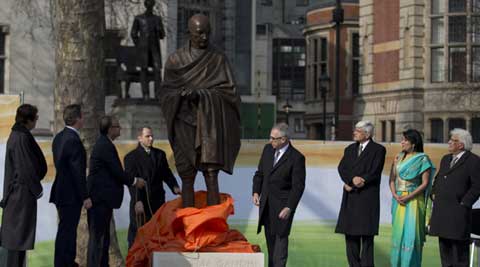 Mahatma Gandhi statue unveiled at UK’s Parliament Square | World News ...