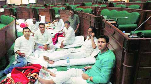 Madhya Pradesh: MLAs make House their home | Political Pulse News - The ...