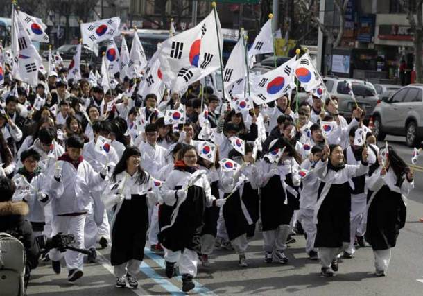 South Korea celebrates the March First Independence Movement Day ...