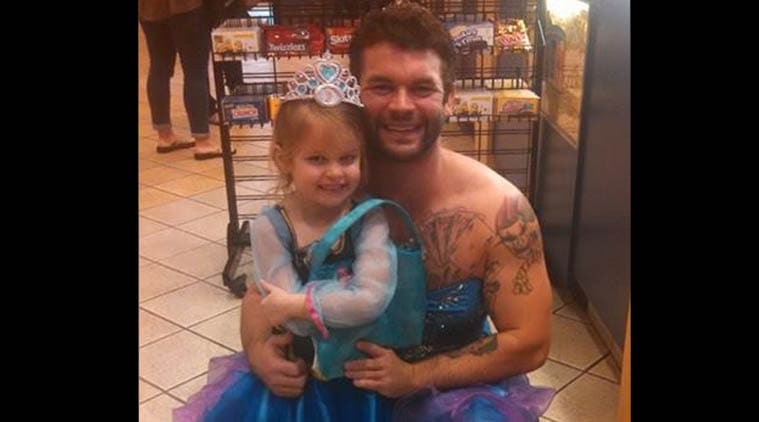 Cinderella diaries: Uncle and niece watch Disney movie dressed as ...