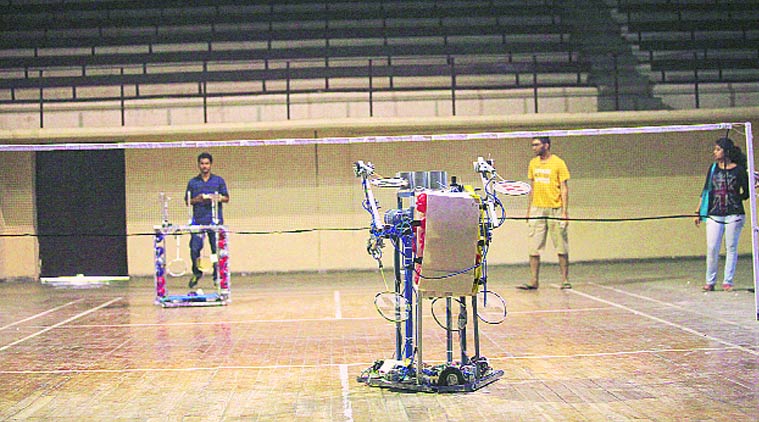 Badminton Robots To Tech For Clean Rivers On Display At 11th Iit Delhi Open House Delhi News 